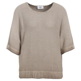 Gina Benotti Damen Strickpullover mit Perlstrick