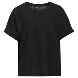 Gina Benotti Damen Leinen-Bluse mit Brusttasche