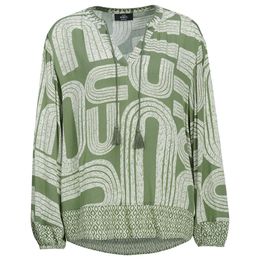 Gina Benotti Damen Bluse in gekreppter Optik