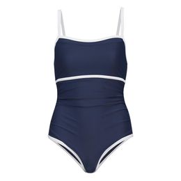 Gina Benotti Damen Shape-Badeanzug mit Kontrastpaspel