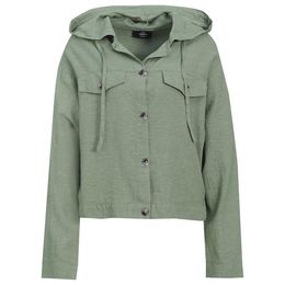 Gina Benotti Damen Leinen-Bluse mit Kapuze
