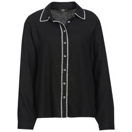 Gina Benotti Damen Leinen-Bluse mit Knopfleiste
