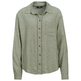 Gina Benotti Damen Leinen-Bluse mit Brusttasche