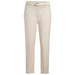 Gina Damen Hose mit Zopf-G&uuml;rtel