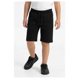 Shorts Cars Jeans "Kids HERELL SWShort", Jungen, Gr. 12 (152), N-Gr, schwarz (schwarz schwarz), Web, Obermaterial: 85% Baumwolle, 13% Polyester, 2% Elasthan, unifarben, regular fit, Hosen Shorts