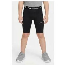 Shorts Nike "B NP DF SHORT 24", Jungen, Gr. XL (164/170), N-Gr, schwarz, schwarz, wei&szlig;, Obermaterial: 90% Polyester, 10% Elasthan, Hosen Shorts, atmungsaktives, dehnbares Material, mit Einschubtasche am Bein