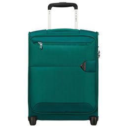 Weichgep&auml;ck-Trolley Samsonite "UPRIGHT 45/16 UNDERSEATER", Gr. B/H/T: 35cm x 45cm x 20cm 29 l, gr&uuml;n (pine gr&uuml;n), Polyester, unifarben, Koffer, aus Polyester, mit Rei&szlig;verschlussfach und Spanngurt im Innenraum