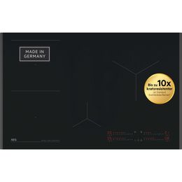AEG Induktions-Kochfeld "TII84B0FFZ", schwarz, B:81cm H:4,4cm T:52cm, Kochfelder, SaphirMatt - 10&times; kratzresistenter & Anti‑Fingerprint, Made in Germany