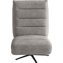 Sit & More TV-Sessel SIT & MORE "Eve", grau, B:80cm H:109cm T:98cm, 100% Polyester, Sessel, mit Herz-Waage und 2 Motoren, Bedienfelder im Sitz