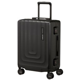 Hartschalen-Trolley Samsonite "FOCUS, verschiedene Gr&ouml;&szlig;en und Farben", Gr. B/H/T: 40cm x 55cm x 23cm 40 l, matt graphite, Polycarbonat, Koffer, mit festen Trennw&auml;nden und Rei&szlig;verschlusstaschen