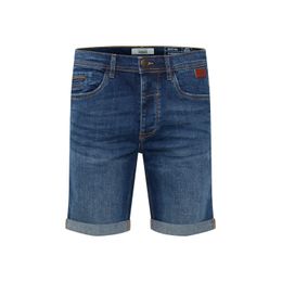 Jeansshorts Blend "Jeansshorts BHMartels", Herren, Gr. L, N-Gr, blau (denim dunkelblau), Obermaterial: 98% Baumwolle CO. 2% Elasthan EL., Jeans Jeansshorts