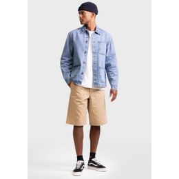 REDEFINED REBEL EST. 2013 Funktionsjacke REDEFINED REBEL "Redefined Rebel Jacket RRBen Jacket Denim REGULAR FIT", Herren, Gr. L, light blau, 100% Cotton, normal, Jacken Funktionsjacke