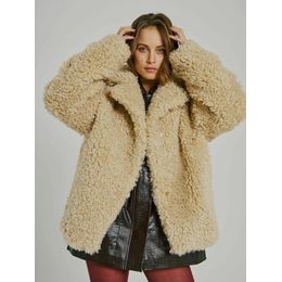 Outdoorjacke NORR "NORR Jacket Bang", Damen, Gr. 34, ecru, Obermaterial: 100% Polyester, Jacken Outdoorjacke