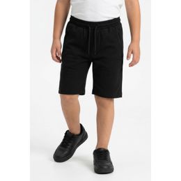 Shorts Cars Jeans "Kids HERELL SWShort", Jungen, Gr. 10 (140), N-Gr, schwarz (schwarz schwarz), Web, Obermaterial: 85% Baumwolle, 13% Polyester, 2% Elasthan, unifarben, regular fit, Hosen Shorts
