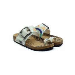 Calceo Zehentrenner in Hellblau - 72% | Gr&ouml;&szlig;e 36 | Damen-sandalen