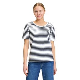 BETTY & CO BETTY & CO Shirt in Wei&szlig;/ Dunkelblau - 66% | Gr&ouml;&szlig;e XL | Damen-tops