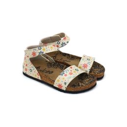 Calceo Sandalen in Beige/ Bunt - 72% | Gr&ouml;&szlig;e 37 | Damen-sandalen