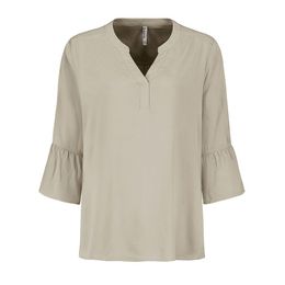 Sublevel Bluse in Taupe - 52% | Gr&ouml;&szlig;e L | Damen-blusen