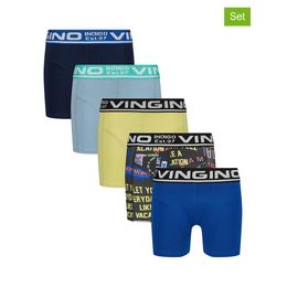 Vingino 5er-Set: Boxershorts in Bunt - 51% | Gr&ouml;&szlig;e 134/140 | Kinder-waesche