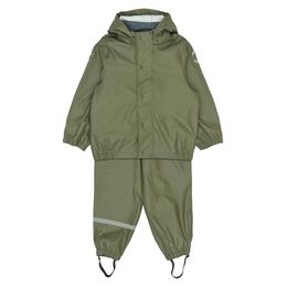 Mikk-line 2tlg. Regenoutfit in Gr&uuml;n - 36% | Gr&ouml;&szlig;e 128 | Kinder-outdoor-jacken