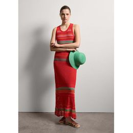 Stefanel Kleid in Rot/ Gr&uuml;n - 63% | Gr&ouml;&szlig;e S | Damen-kleider