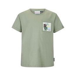 Retour Shirt "Zeb" in Khaki - 51% | Gr&ouml;&szlig;e 164 | Kinder-oberteile
