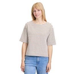 BETTY & CO BETTY & CO Shirt in Creme/ Braun - 68% | Gr&ouml;&szlig;e 44 | Damen-tops