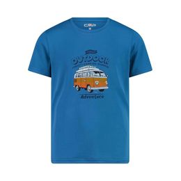 CMP Funktionsshirt in Blau - 43% | Gr&ouml;&szlig;e 164 | Kinder-oberteile