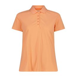 CMP Funktionspoloshirt in Orange - 34% | Gr&ouml;&szlig;e 46 | Damen-tops