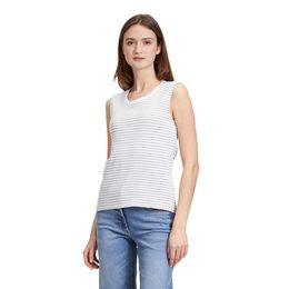Betty Barclay Top in Grau/ Wei&szlig; - 75% | Gr&ouml;&szlig;e 46 | Damen-tops