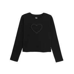 COOL CLUB Longsleeve in Schwarz - 30% | Gr&ouml;&szlig;e 164 | Kinder-longsleeves