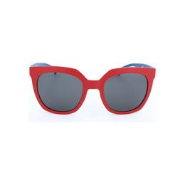 Adidas Damen-Sonnenbrille in Rot-Blau/ Grau - 75% | Gr&ouml;&szlig;e 53 | Damen-brillen