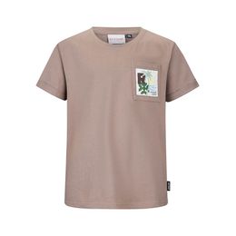 Retour Shirt "Zeb" in Hellbraun - 51% | Gr&ouml;&szlig;e 128 | Kinder-oberteile