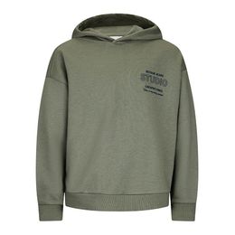 Retour Hoodie "Charlie" in Khaki - 50% | Gr&ouml;&szlig;e 152 | Kinder-sweatshirts-jacken
