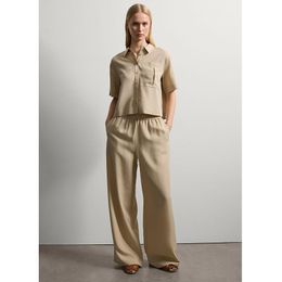 Stefanel Hemd in Beige - 58% | Gr&ouml;&szlig;e XL | Damen-blusen