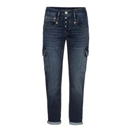 Herrlicher Jeans - Slim fit - in Dunkelblau - 77% | Gr&ouml;&szlig;e W25 | Damenjeans