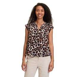 BETTY & CO BETTY & CO Bluse in Beige/ Schwarz/ Braun - 66% | Gr&ouml;&szlig;e 38 | Damen-blusen