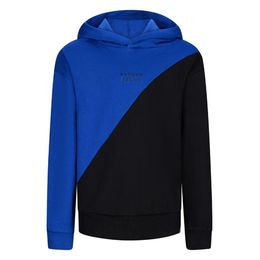 Retour Hoodie "Novan" in Blau/ Schwarz - 56% | Gr&ouml;&szlig;e 122/128 | Kinder-sweatshirts-jacken