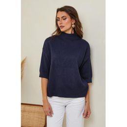 Jos&eacute;fine Pullover "Mahouca" in Dunkelblau - 71% | Gr&ouml;&szlig;e M | Damen-pullover-cardigans