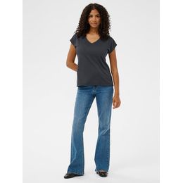 Kaffe Shirt in Anthrazit - 47% | Gr&ouml;&szlig;e M | Damen-tops
