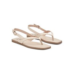 Inselhauptstadt Zehensandalen in Beige - 70% | Gr&ouml;&szlig;e 38 | Damen-sandalen