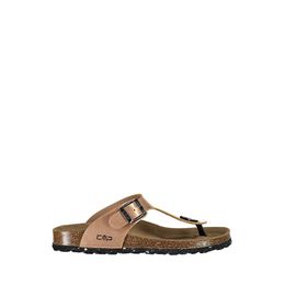 CMP Zehentrenner "Mymosa" in Gold - 41% | Gr&ouml;&szlig;e 38 | Damen-sandalen