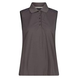 CMP Funktionspoloshirt in Anthrazit - 47% | Gr&ouml;&szlig;e 36 | Damen-tops