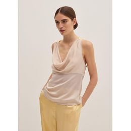 Stefanel Blusentop in Creme - 62% | Gr&ouml;&szlig;e L | Damen-blusen
