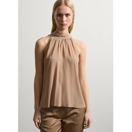 Stefanel Blusentop in Beige - 62% | Gr&ouml;&szlig;e M | Damen-blusen
