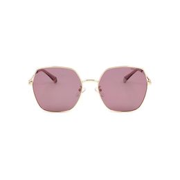 Polaroid Damen-Sonnenbrille in Gold/ Rosa - 63% | Gr&ouml;&szlig;e 58 | Damen-brillen