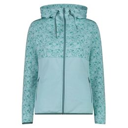 CMP Sweatjacke in T&uuml;rkis - 53% | Gr&ouml;&szlig;e 44 | Damen-sweatshirts-jacken