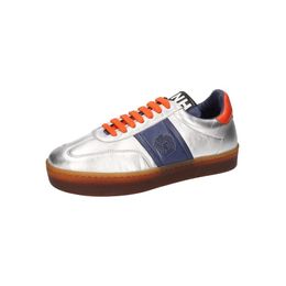 Melvin & Hamilton MELVIN & HAMILTON Leder-Sneakers "Amira 1" in Silber/ Bunt - 52% | Gr&ouml;&szlig;e 42 | Damen-sneakers