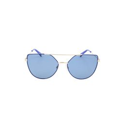 Polaroid Damen-Sonnenbrille in Silber/ Hellblau - 65% | Gr&ouml;&szlig;e 58 | Damen-brillen