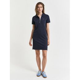 Gant Polokleid in Dunkelblau - 53% | Gr&ouml;&szlig;e L | Damen-kleider